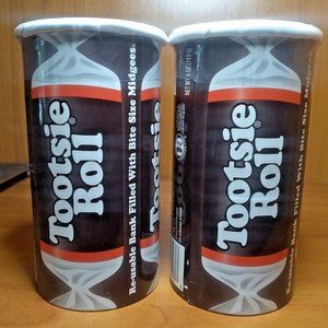 TOOTSIE ROLL INDUSTRIES INC. | Toys | 2 X Tootsie Roll Banks Filled ...